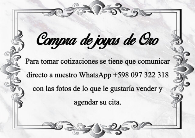 Compra de joyas de oro – Joyería Olimpo